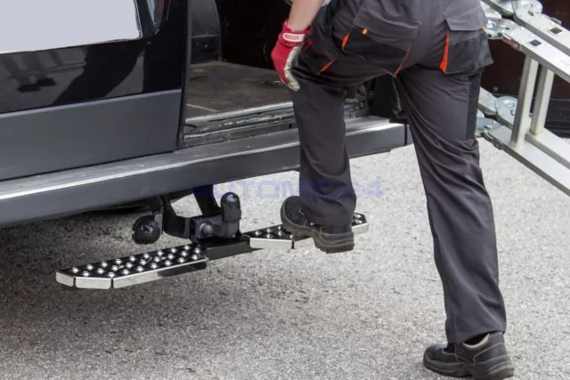 MERCEDES SPRINTER TRITTBRETT Trittstufe Auftritt Anhängerkupplung AHK ...