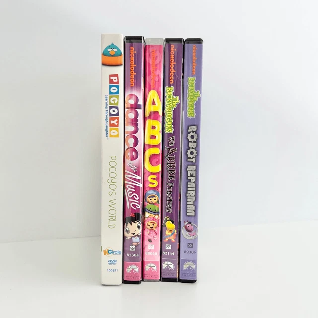 LOT DE 5 DVD Nickelodeon, Dora, The Backyardigans, Pocoyo EUR 22,85 ...
