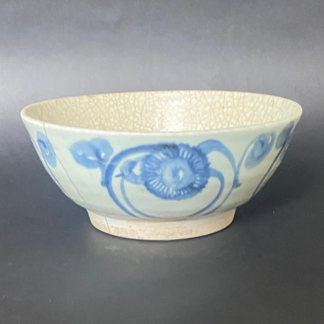 ANTIQUE MING DYNASTY 17th Century Zhangzhou Swatow-Ware Pottery Bowl ...