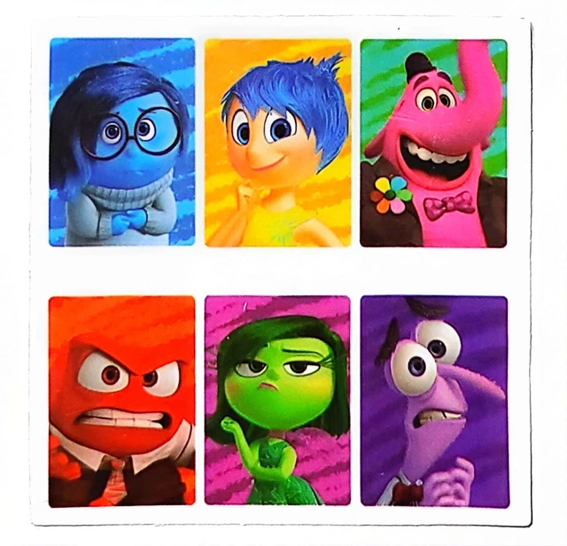 DISNEY PIXAR INSIDE OUT Joy Sadness Fear Disgust Anger Water Resistant ... DISNEY PIXAR INSIDE OUT Joy Sadness Fear Disgust Anger Water Resistant ...