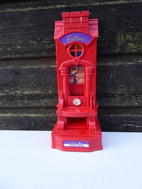 RARE PETER PAN Toys 2p Cadburys Chocolate Vending Machine Money Box ...