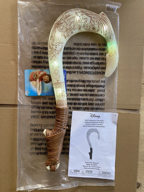 DISNEY MOANA MAUI'S Magical Fish Hook Brand New Jakks Pacific Lights & Sounds £39.99 - PicClick UK