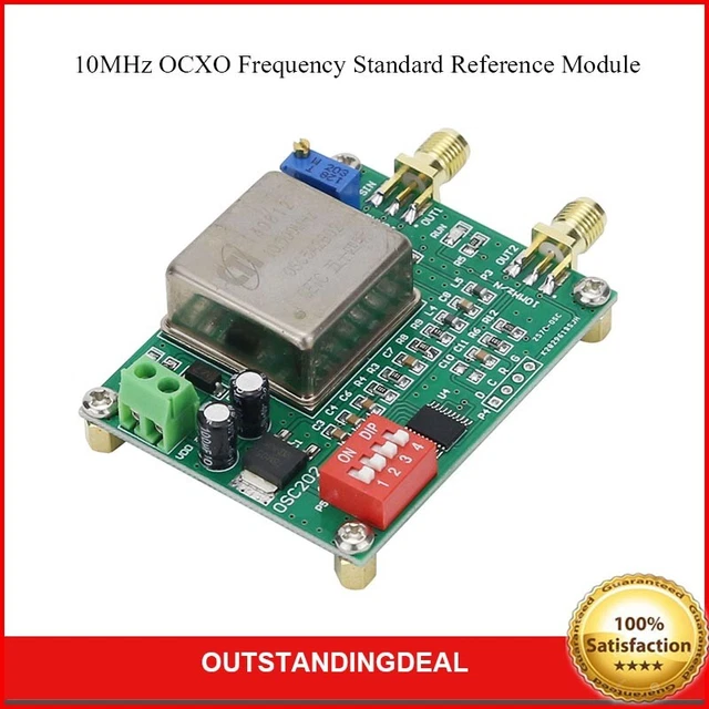 10MHZ OCXO FREQUENCY Reference Board 10MHz 2.5M 1M 100K 10K 1K 10Hz 2Hz ...