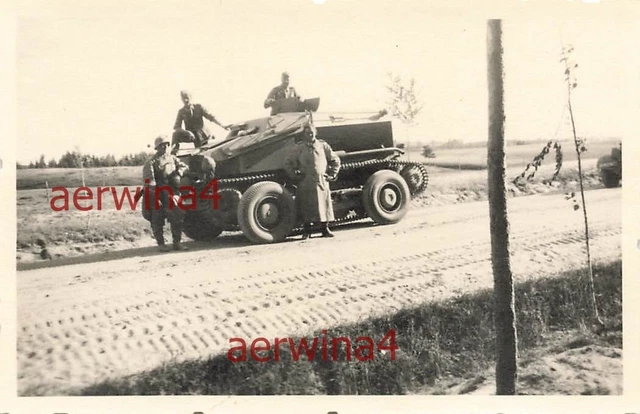 BEOBACHTUNGSPANZER SD.KFZ.254 RK-7 Rollbahn Pleskau Russland Ostfront ...