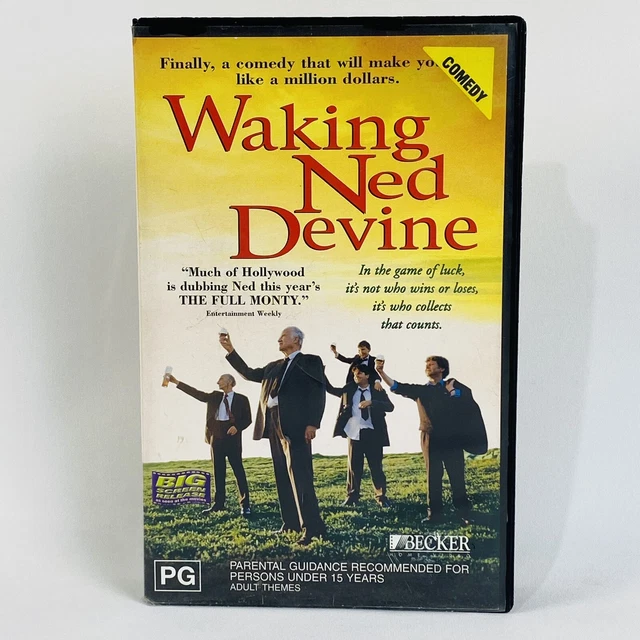 WAKING NED DEVINE 1998 Comedy Big Box Ex-Rental VHS Video Big Screen Release £11.50 - PicClick UK