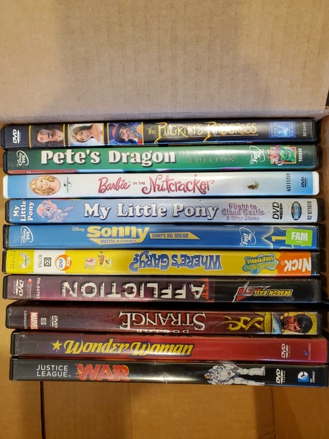 LOT OF 10 Used ADVD Movies - Bulk DVDs - Used DVDs Lot - Wholesale $5. ...