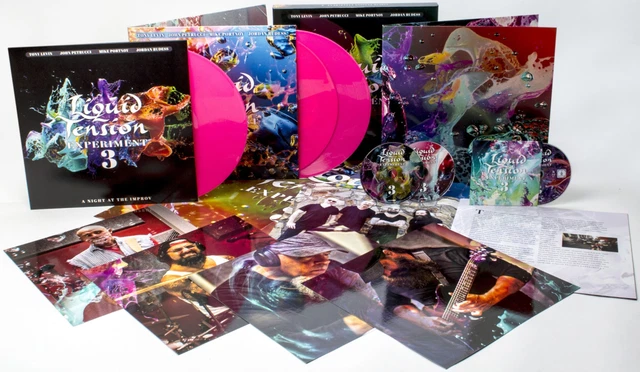 LIQUID TENSION EXPERIMENT - LTE3 LIM. Deluxe Box Hot Pink 3 LP + 2 CD + Blu-Ray EUR 99,90 ...