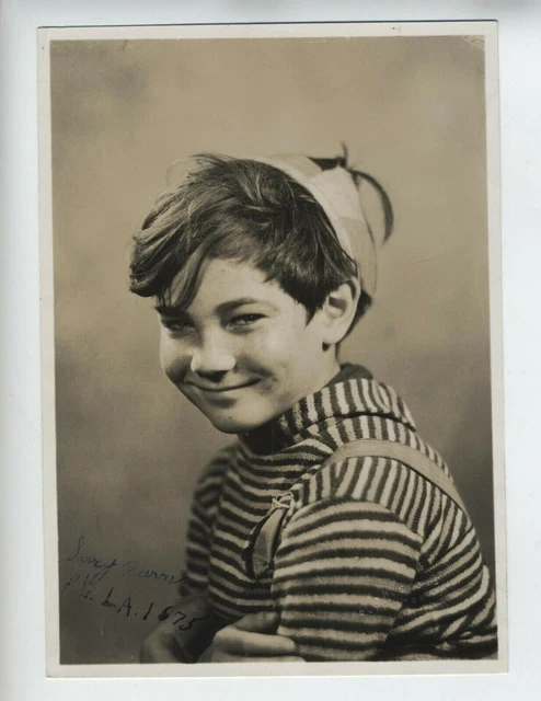 SCARCE OUR GANG Little Rascals Child Actor Photo Larry Harris Vintage ...