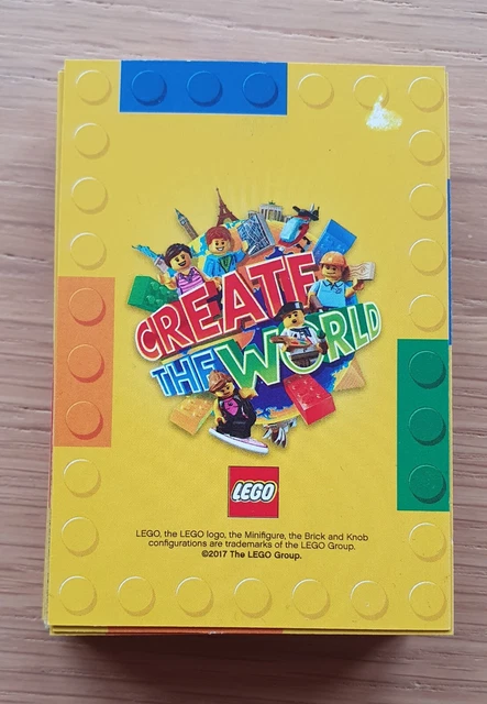 LEGO CREATE THE World Cards From Sainsburys. Bundle Of 20. Pack 6 EUR 4 ...