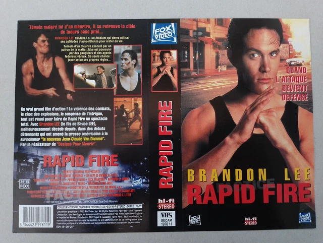 JAQUETTE VHS - Rapid Fire - Vhs Sleeve EUR 5,00 - PicClick FR
