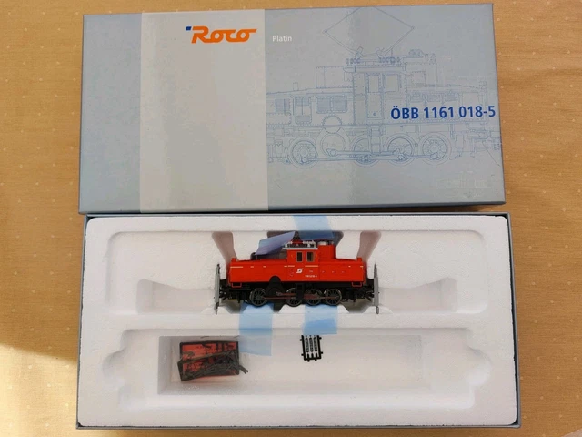 ROCO H0 63830 E-Lok BR1161 018-5 ÖBB, DC, Licht, DSS, NEM, TOP in OVP ...
