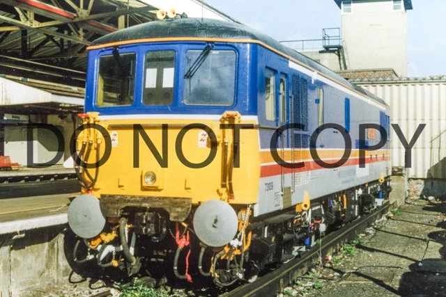UK DIESEL TRAIN Railway Photograph Of Class 73 73109 Loco. (Rm73-84) £1 ...