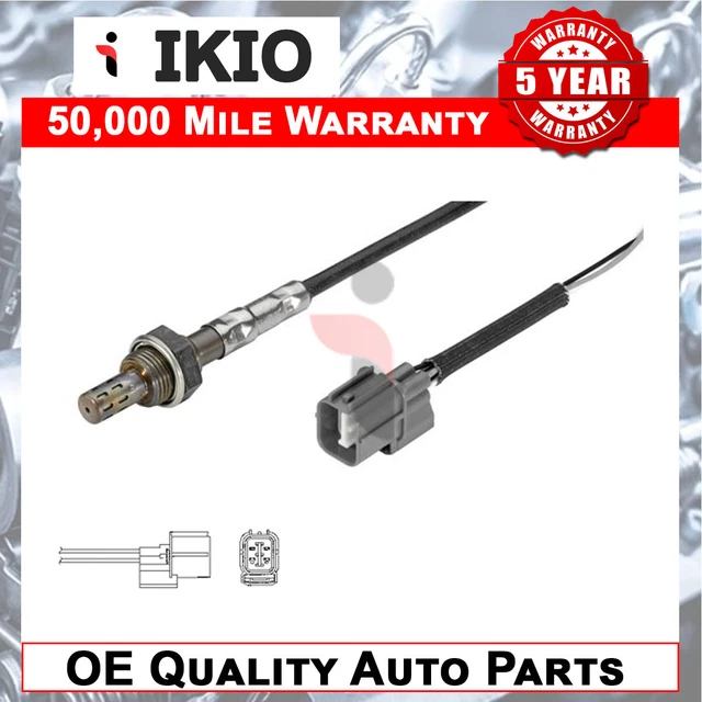 CONVIENT À HONDA Civic 1997-2001 1,4 1,8 Ikio capteur d'oxygène arrière lambda 4 fils EUR 22,48 ...