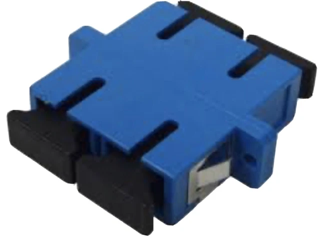 FIBER OPTIC SC connector Singlemode thru-connector DUPLEX SC Coupler ...