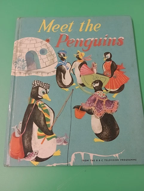 MEET THE PENGUINS from BBC Watch With Mother 1950s HB Book J M Smith ...