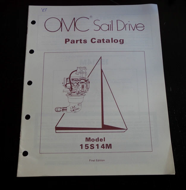 OMC SAIL DRIVES Modelo 15S14M Regiones Catálogo 1983 EUR 22,50 ...