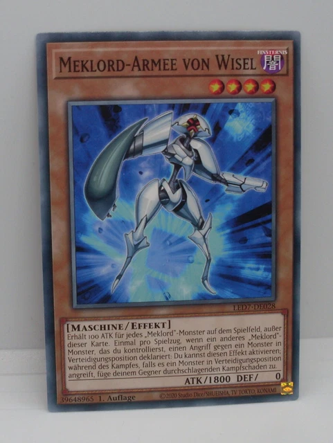 MAPPA YU-GI-OH - esercito Mekord di Wisel - macchina/effetto - Yugioh ...