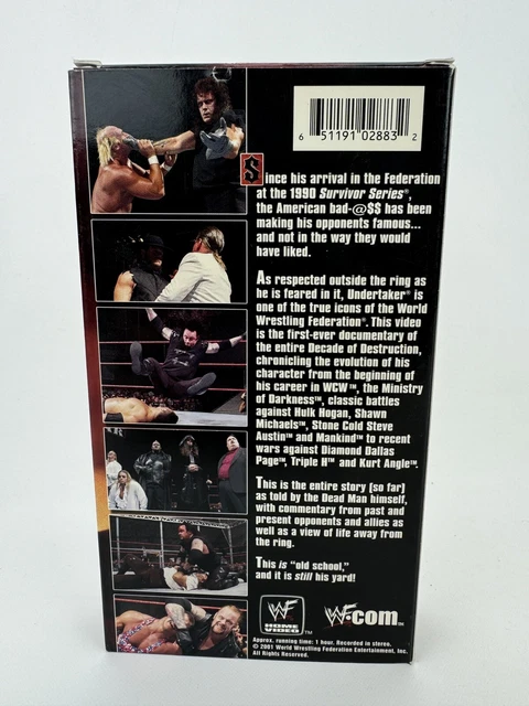 UNDERTAKER THIS IS my Yard, Vintage VHS WWF WWE PRO Wrestling £9.38 ...