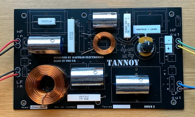 PAIR TANNOY LEGACY Arden crossovers with Clarity ESA caps (2017 onwards ...