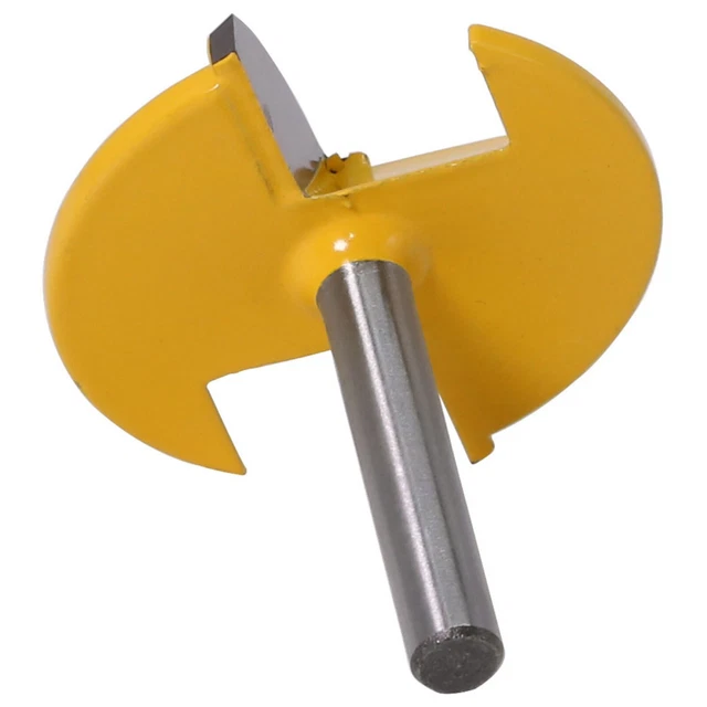 6MM SHANK RADIUS Horizontal Crown Router Bit Milling Cutter Tool for ...