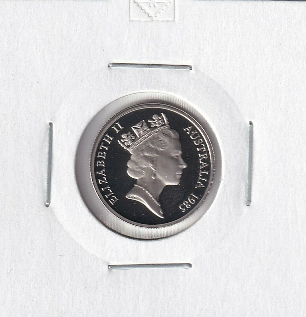 AUSTRALIAN PROOF: 1985 5 Cent Coin In 2X2 Holder $25.00 - PicClick AU