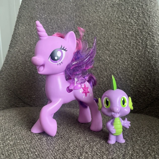 MY LITTLE PONY Singing PRINCESS TWILIGHT SPARKLE SPIKE THE DRAGON ...