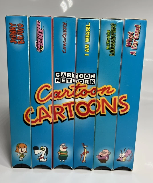 CARTOON NETWORK VHS Promo Set - RARE 1998 Lunchables Cartoon Cartoons ...