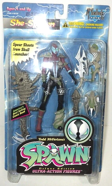 SHE-SPAWN SPAWN FIGURA de acción ultra Todd McFarlane & McFarlane Toys ...
