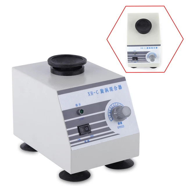 110V 40W XH-C Vortex Mixer Lab Oscillator Machine Swirl Test Tube ...