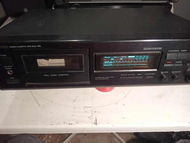 LECTEUR CASSETTE ONKYO TA-6210 ,STEREO CASSETTE TAPE DECK R1 EUR 55,00 ...