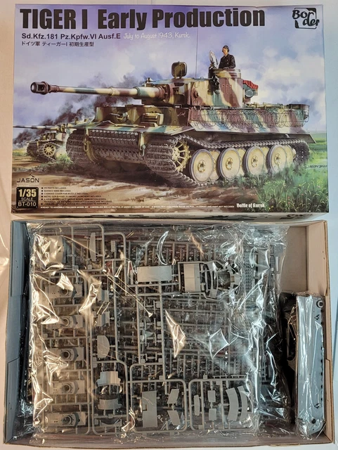 1:35 BORDER MODEL Tiger I BT-010 Early Production Kursk neu EUR 45,00 ...