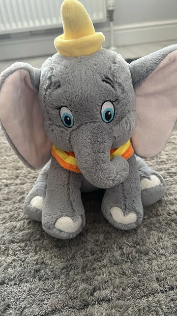 M&S DISNEY DUMBO Elephant Soft Toy Baby Sensory Rattle Toy With Crinkle ...