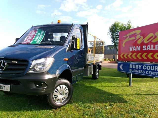 MERCEDES-BENZ SPRINTER 4X4 316 DROPSIDE PICK UP. IMMACULATE CONDITION ...
