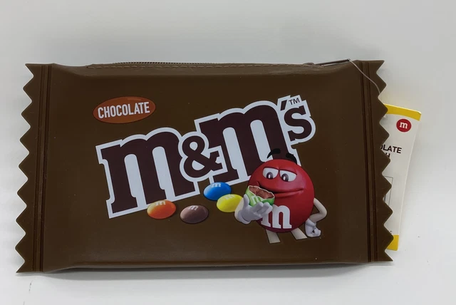 M&M'S WORLD MARRON Lait Chocolat Sac Pochette Neuf avec Étiquette EUR ...