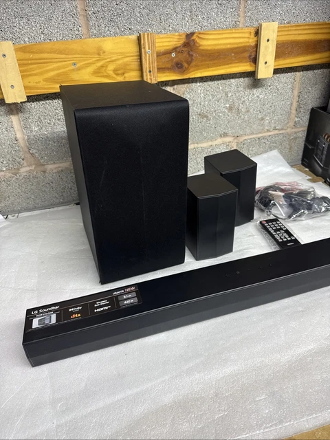 LG US60TR 440W 5.1Ch Wireless Sound Bar System £159.99 - PicClick UK