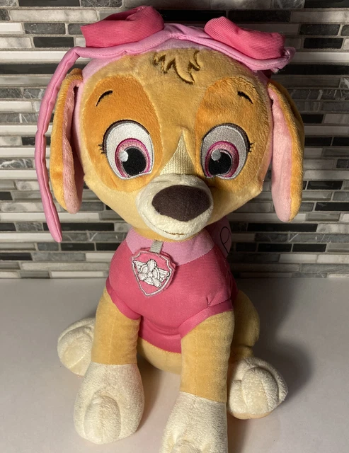 PAW PATROL SKYE Plush Nickelodeon Stuffed Girl Puppy Dog Pink Sky 15 ... PAW PATROL SKYE Plush Nickelodeon Stuffed Girl Puppy Dog Pink Sky 15 ...