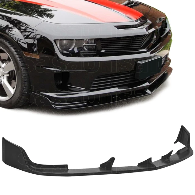 [SASA] STL STYLE PU Front Lip Splitter For 10-13 Chevy Camaro SS V8 ...
