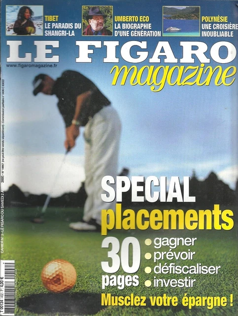 LE FIGARO MAGAZINE n 402 BJORK ETIENNE DAHO PINK FLOYD POLYNESIE ...