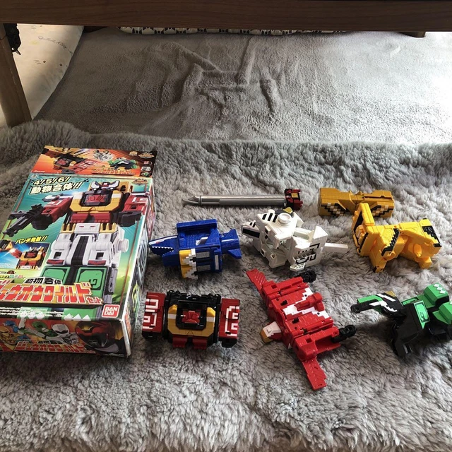 POWER RANGERS DOUBUTSU Sentai Zyuohger ZyuohKing & Cube Animal 6p set ...