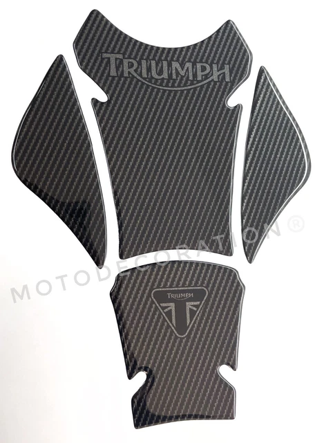 TRIUMPH RS STREET Triple Carbon Tank Pad Tank Protector Triumph Awesome ...