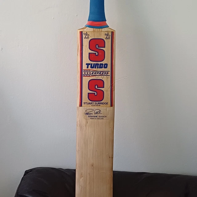 RARE STUART SURRIDGE Turbo Express Gooch 333 Cricket Bat 2lb 10 1/2oz £ ...