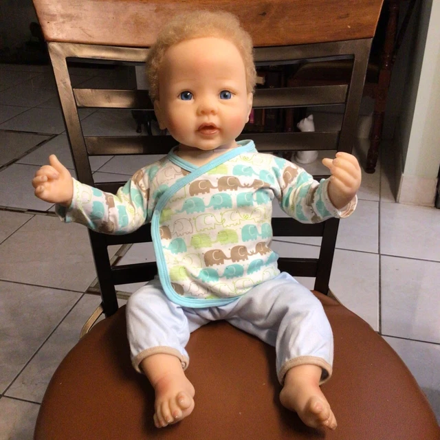 REBORN BABY GIRL Realistic Newborn Linda Murray ADG Doll in outfit 22 ...