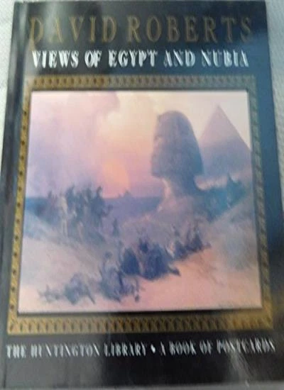DAVID ROBERTS: VIEWS of Egypt and Nubia: Postcard Book-Katie Bur £3.85 ...
