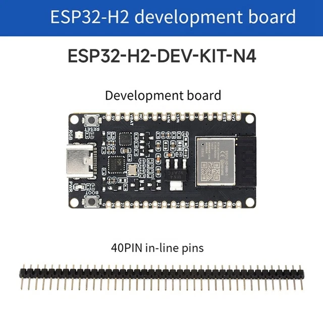 Esp32 H2 Entwicklungsboard Esp32 H2 Dev Kit N4 Modul 4 Mb Flash Unterstützu1175 Eur 1132 