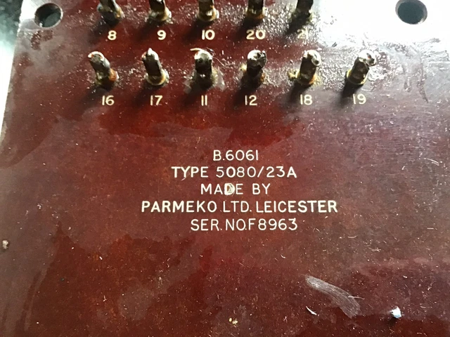 PARMEKO TRANSFORMER B 6061 Type 5080/23a Vintage Audio £39.00 - PicClick UK