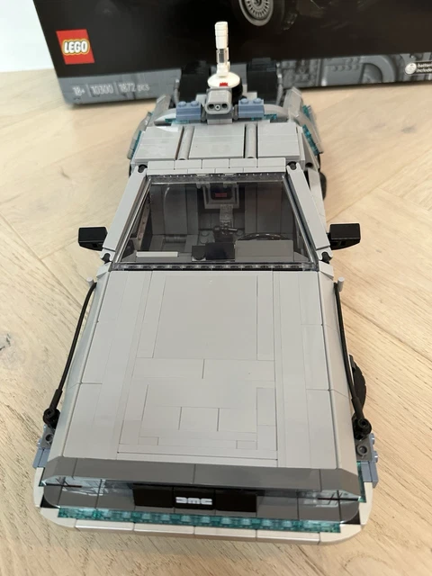 LEGO ICONS BACK to the Future Time Machine 10300 Building Set £31.90 ...