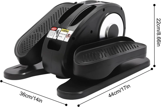 UNDER DESK ELLIPTICAL Electric Exerciser Quiet Remote Control £326.99 ...