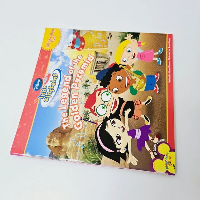 LITTLE EINSTEINS THE Legend of the Golden Pyramid Book Paperback lift ...