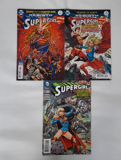 SUPERGIRL DC UNIVERSE/THE New 52 Comic Bundle x 3 (2013-2014) EUR 8,21 ...