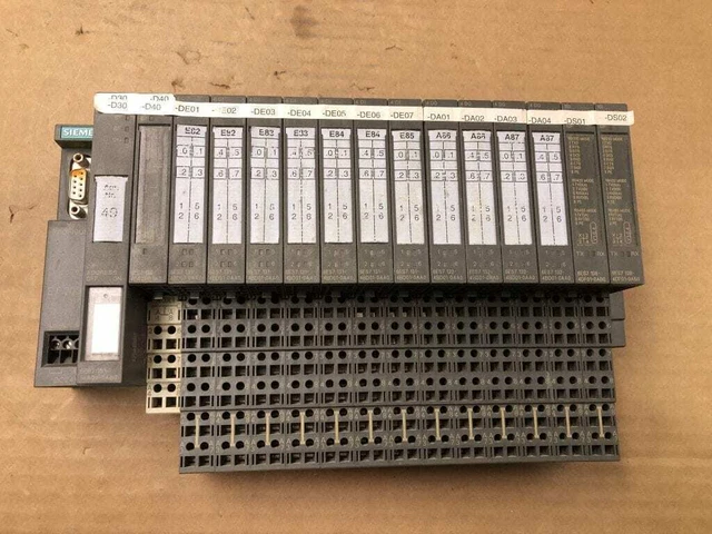 SIEMENS SIMATIC S7 ET 200S PROFIBUS I/O-Verteilsystem 24V EUR 168,53 ...